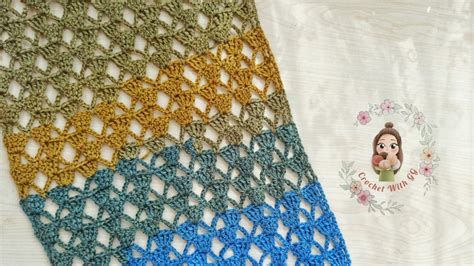 Crochet Pattern Crochet The Easiest 1 Row Repeat Shawl Written