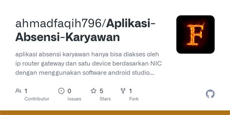 Github Ahmadfaqih Aplikasi Absensi Karyawan Aplikasi Absensi Karyawan Hanya Bisa Diakses