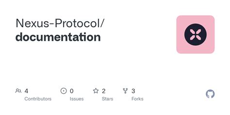 Github Nexus Protocol Documentation