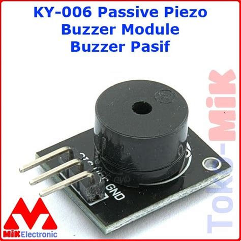 Jual Ky 006 Ky006 Passive Piezo Speaker Buzzer Pasif Module Arduino