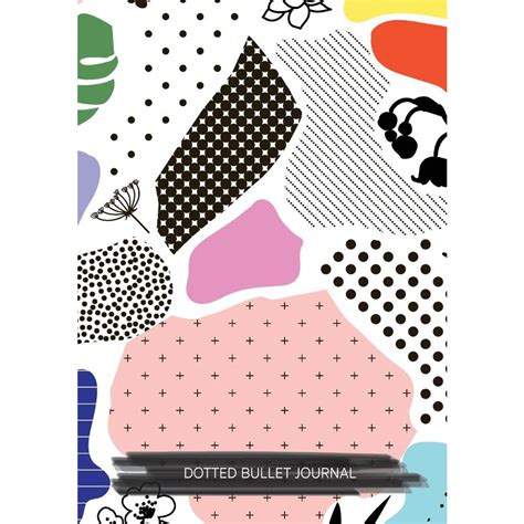 Abstract Multicolor Dotted Bullet Journal No Shoptime