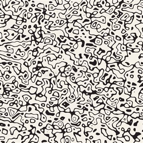 Noise Grunge Abstract Texture Vector Seamless Black And White Pattern