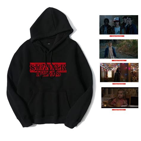 夢夢 好貨 怪奇物語stranger Things Season連帽衛衣套頭外套衣服上衣男潮 秋冬衛衣情侶款美劇 蝦皮購物
