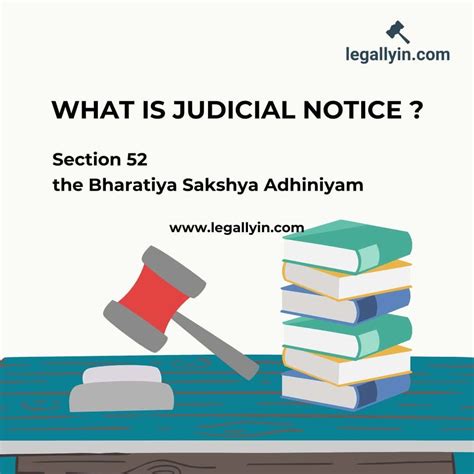 Bharatiya Sakshya Adhiniyam Section 51 What Is Judicial Notice