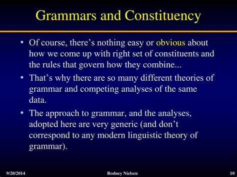 Ppt Natural Language Processing Grammar Cfg Treebanks And Dependency