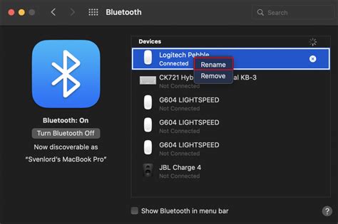 How To Rename A Bluetooth Device