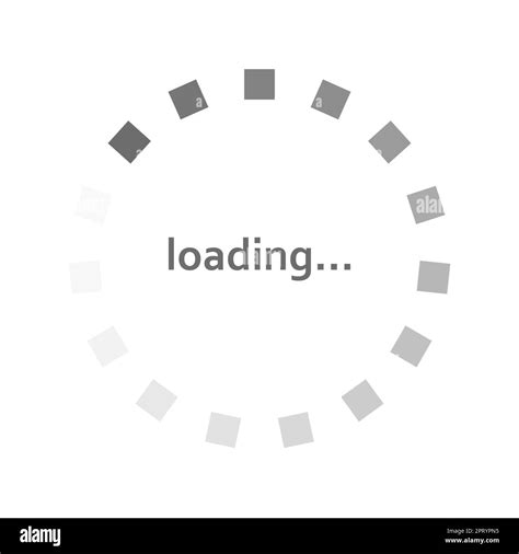 Circle Scale Download Status Download Progress On White Background