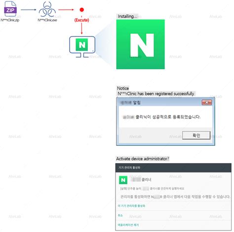 포털 사이트의 보안 프로그램으로 위장한 악성코드 주의 Asec