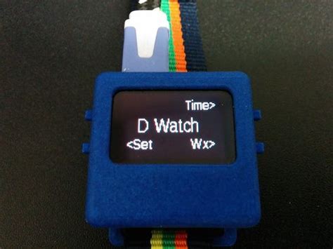 O Watch Gets Hacked To The D Watch Wearablewednesday Adafruit
