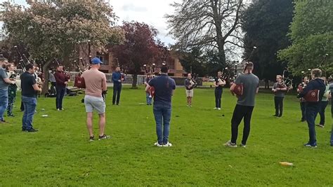 A Quick Tuning Up Snippet By Stlaurence Otoole Pipe Band