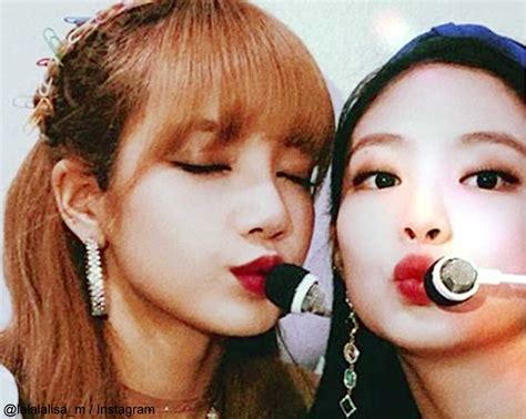 Blackpink ジェニーがリサに対してよくやるクセとは？ 仲の良さが伝わるかわいらしい行動を発見 写真 Kpop Monster