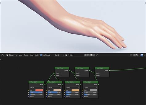 NPR Skin Shader Showcase Breakdown Finished Projects Blender Artists Community