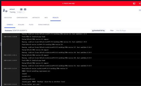 clearml agent pip requirments failed · issue 135 · clearml clearml