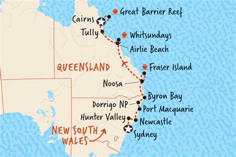 Sydney To Cairns Northbound Adventure Tours Australia