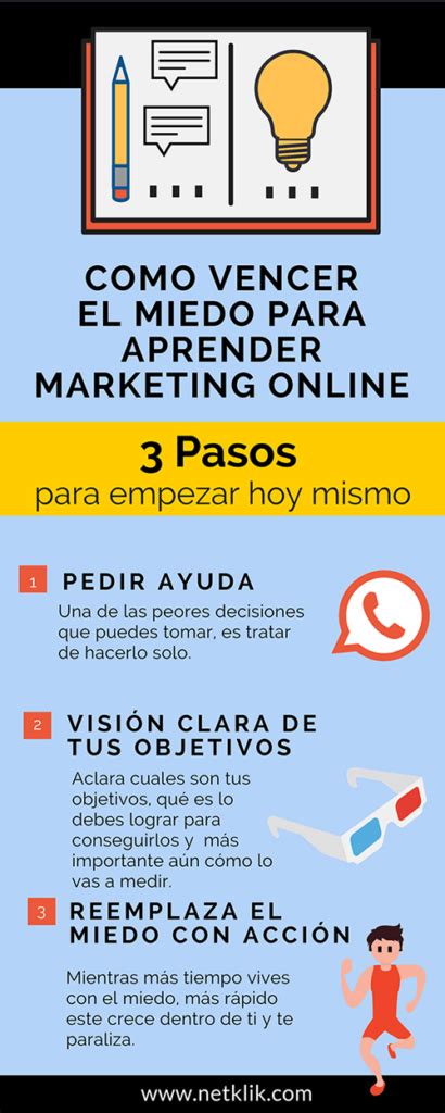 Cómo vencer el miedo para aprender marketing online pasos para empezar hoy mismo Cómo