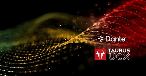 Taurus Ucx Comes With New Dante Audio Capabilities