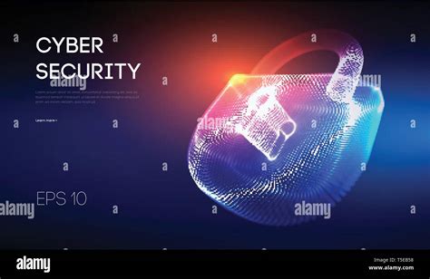 Coputer Internet Cyber Security Background Cyber Crime Vector