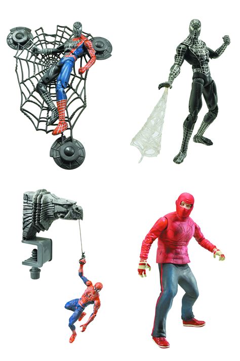 FEB SPIDER MAN TRILOGY HEROES AF ASST Previews World