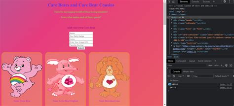 My First Api Or How I Learned To Stop Worrying And Love The Dom By