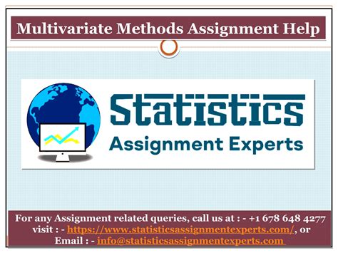 multivariate methods assignment help by statistics assignment experts