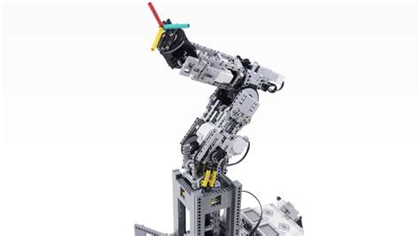 LEGO EV3 6 Axis Robot Arm V760 First Demo YouTube