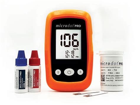 Microdot Pro Blood Glucose Meter Life Assist