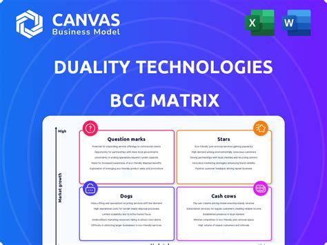 Bcg Matrix Pack Word And Excel