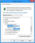 Change Critical Level Low Level Battery Action In Windows