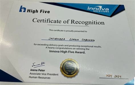 Shivendra Singh Chauhan Shiv On Linkedin Thank You Once Again Innova