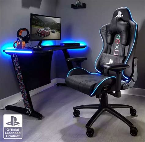 X Rocker PlayStation Amarok X Rocker PC Gaming Chair Multicolour LED