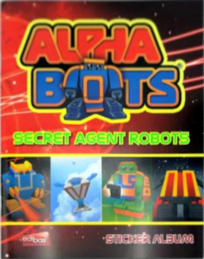 Scambio Figurine Alpha Bots Secret Agent Robots