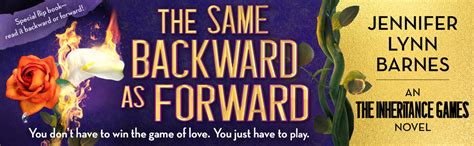 The Same Backward As Forward Standard Edition