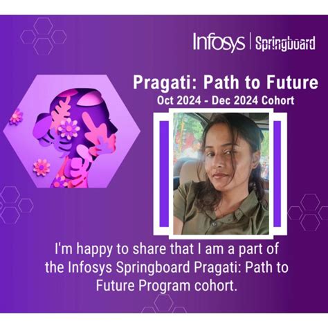 Sayantika Goswami On Linkedin Infosys Pragati Techcareer