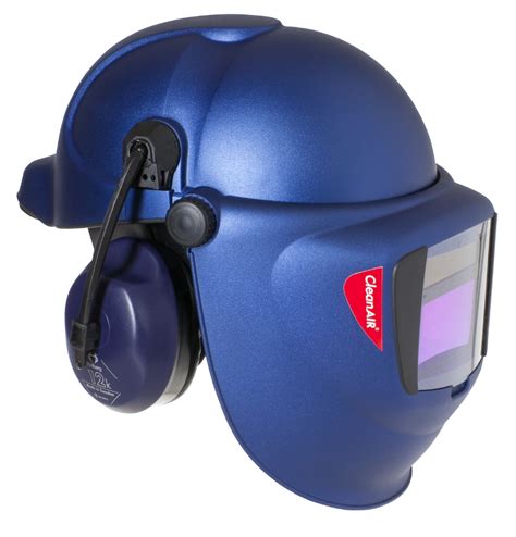 Welding And Safety Helmet Ca 40w C W Air Fed Battery Unit
