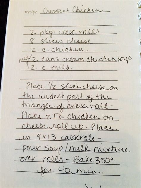 Crescent Chicken