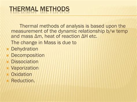Thermal Analysis PPT