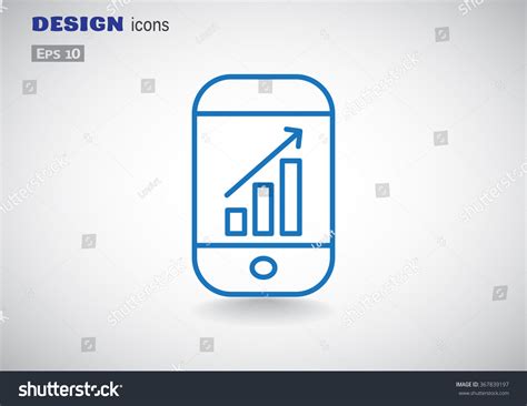 Mobile App Ui Kit Finance Statistics Vector De Stock Libre De Regalías 367839197 Shutterstock