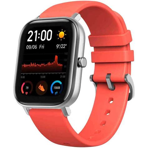 Ceas Smartwatch Amazfit GTS Vermillion Orange Amazfit Ro