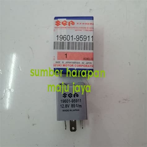 Flasher Turn Signal Relay Lampu Sein 3 Pin Carry Futura Jimny Katana