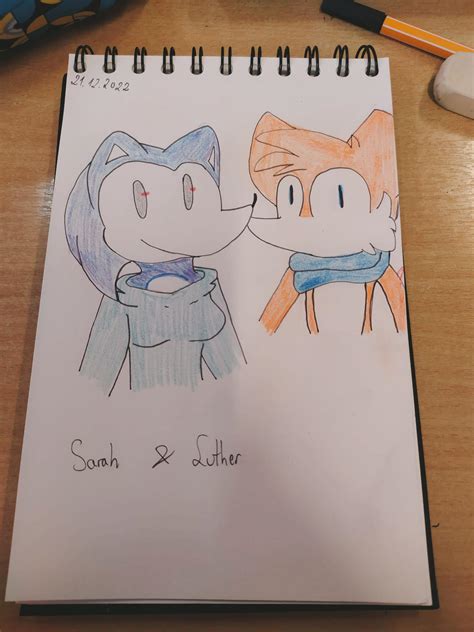 Sarah And Luther By Foxyeonthehedgefox2 On Deviantart