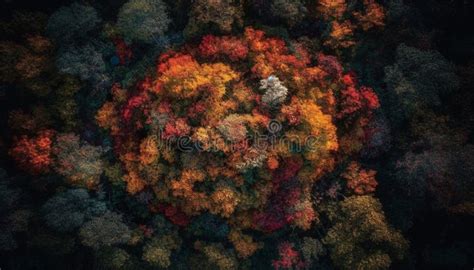 Multi Colored Abstract Shapes Exploding In Deep Space Generated By Ai