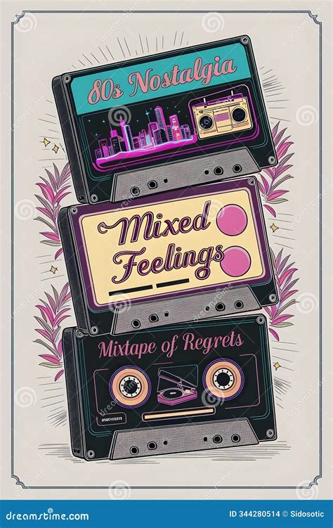 A Stack Of 3d Vhs Tapes Royalty Free Stock Image