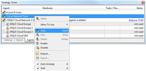 利用 Mql5 云网络加速计算 Mql5文章
