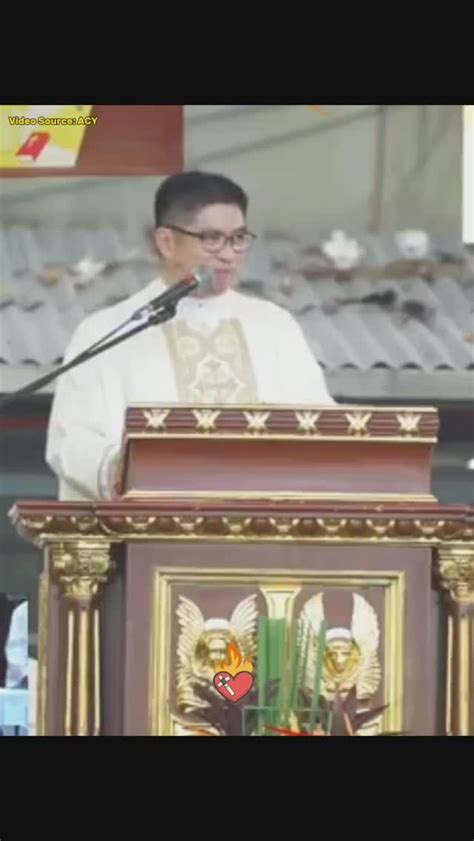 Homemilies May Panawagan Si Father Sa Kaniyang Mga Kapwa Pari