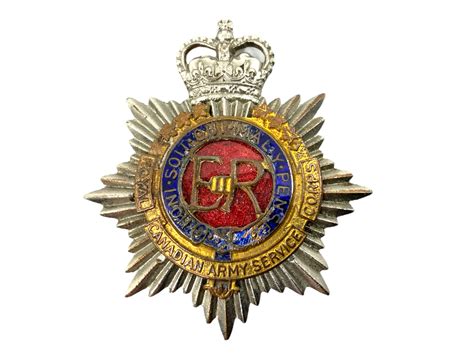 Canadian Forces Rcasc Cap Badge Military Antiques Toronto
