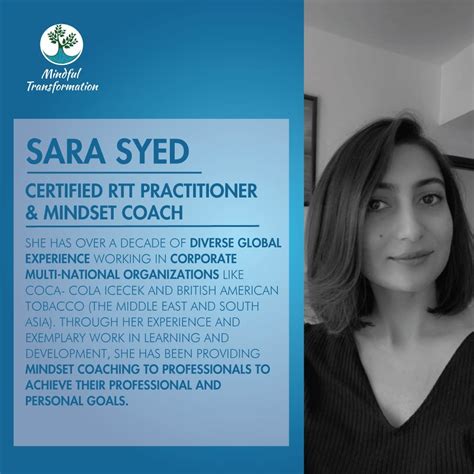 Meet The Founder Mindful Transformation With Sara Syed