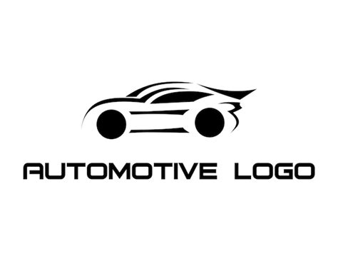 Logotipo Automotriz Vector Premium