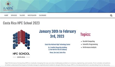 costa rica hpc school 2023 risc2 project
