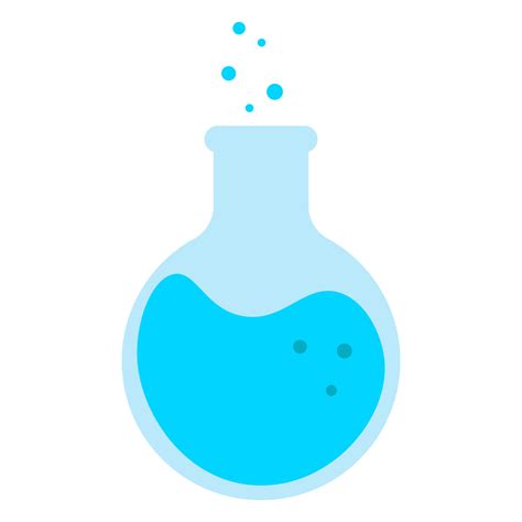 Laboratory Flask With Fluid Vector Illustration 13866401 Vector Art At Vecteezy