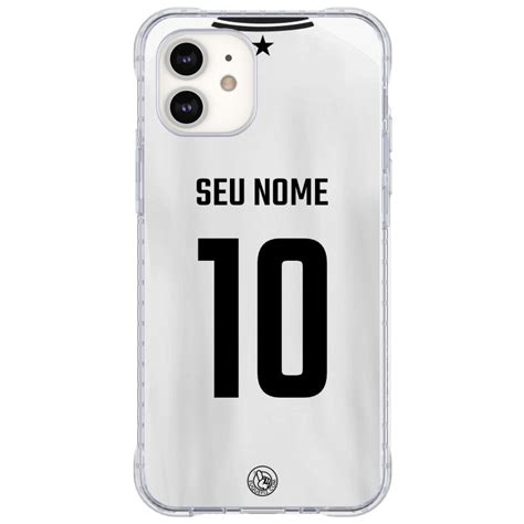 Capinha De Celular Personalizada Time Estilo Botafogo Camisa 2 Eu